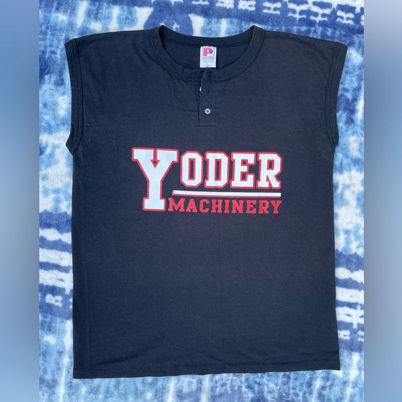 Paramount Sportswear | Shirts | Vintage 9s Yoder Machinery Muscle Shirt ...